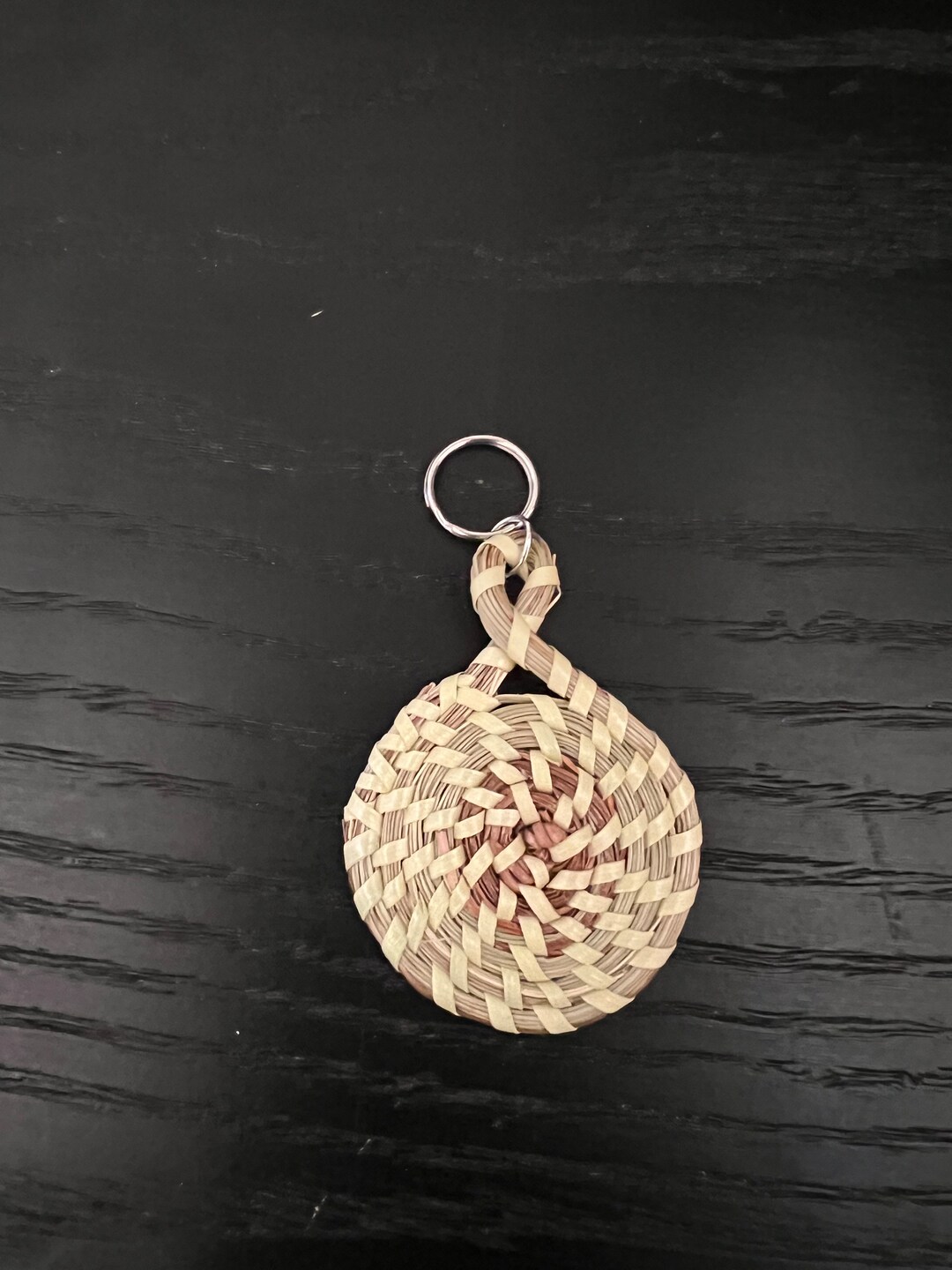 Sweetgrass Twist Top Key Chain - Etsy