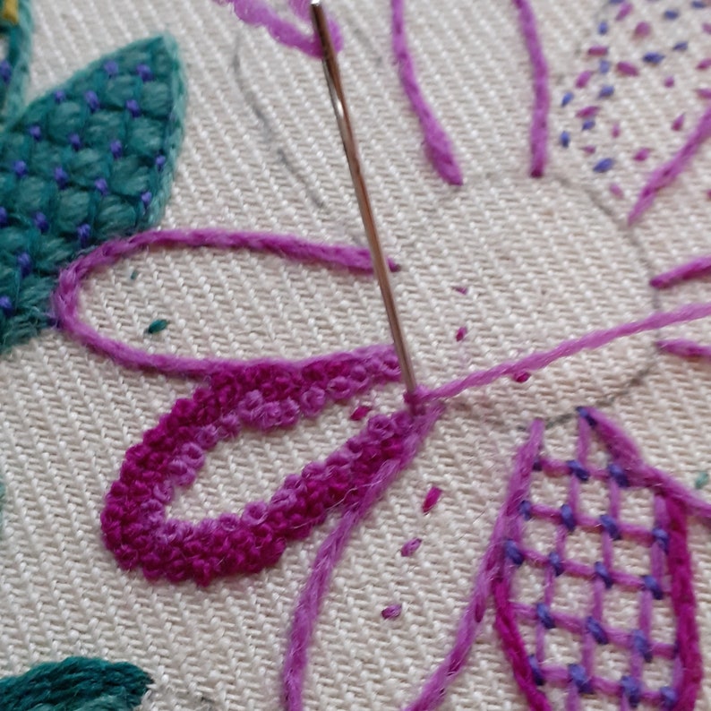 Crewelwork Kit - Etsy UK