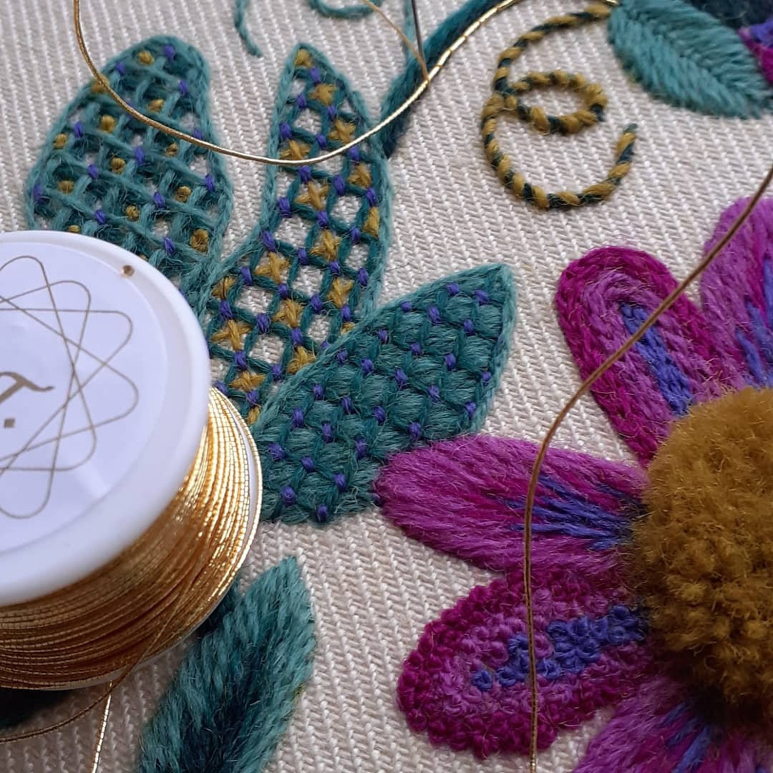 Crewelwork Kit - Etsy UK