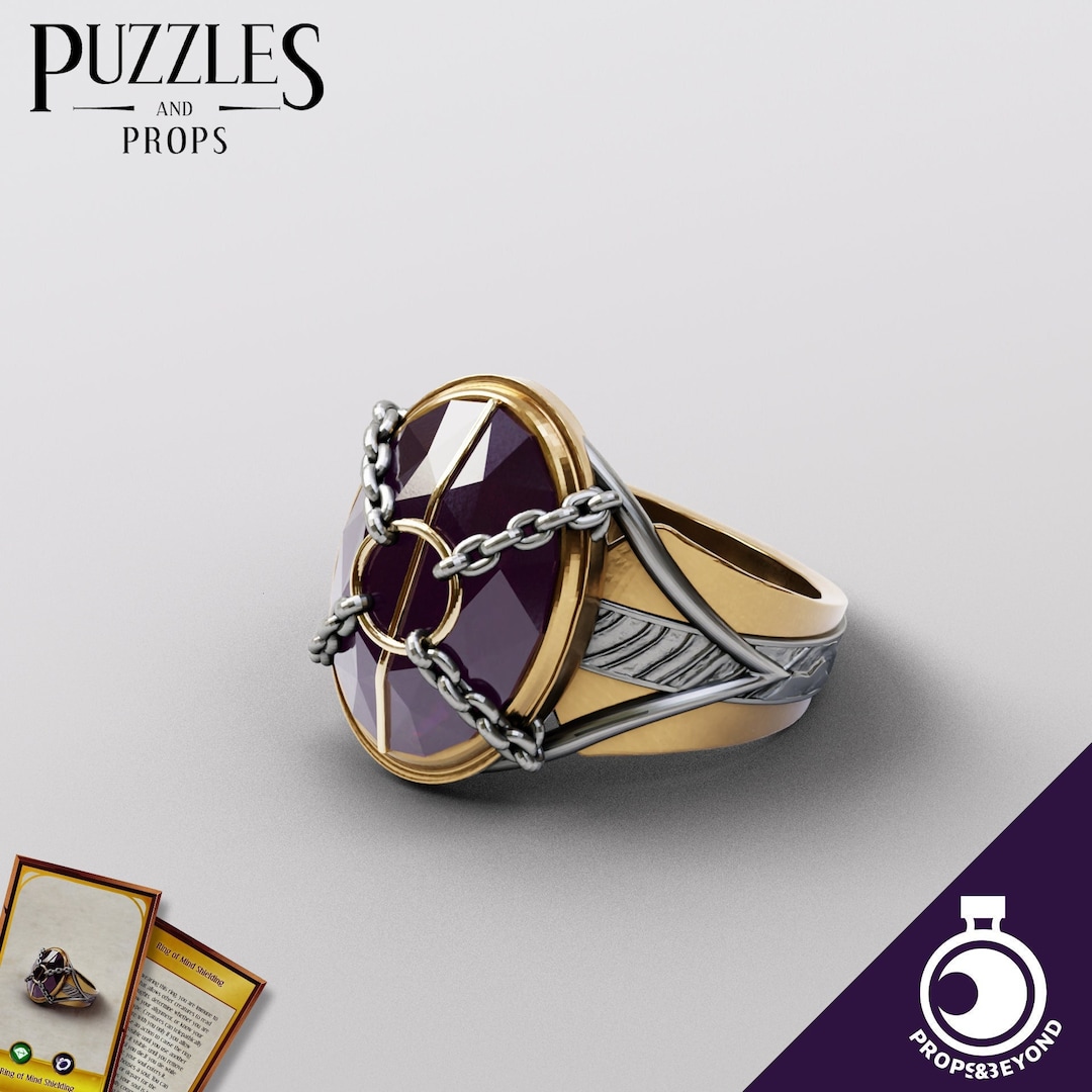 Ring of Mind Shielding - Puzzles & Props - Etsy
