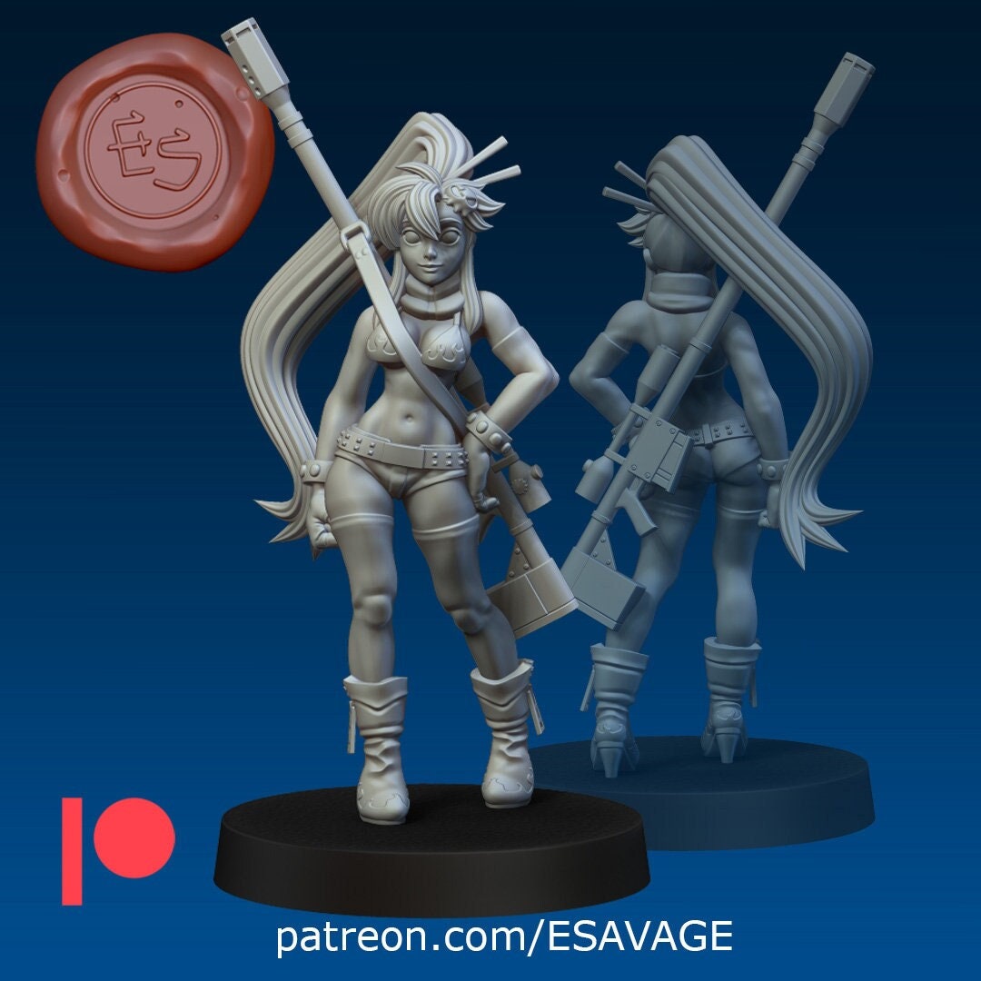 Teenage Sniper 32mm Dnd Miniature - Ethan Savage Studios - Etsy