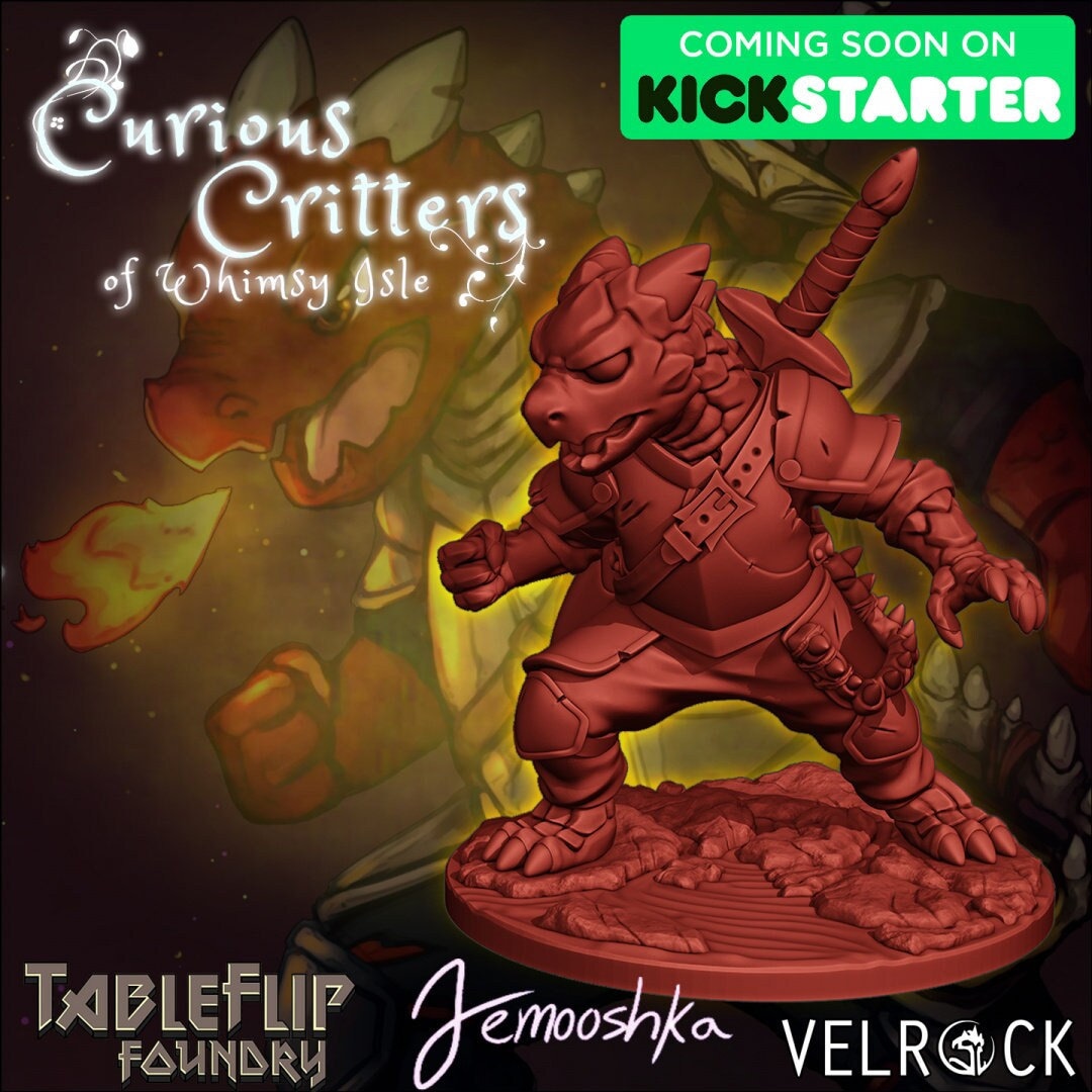 Puck the Adventurer Dnd Miniature - Velrock Art Miniatures - Etsy