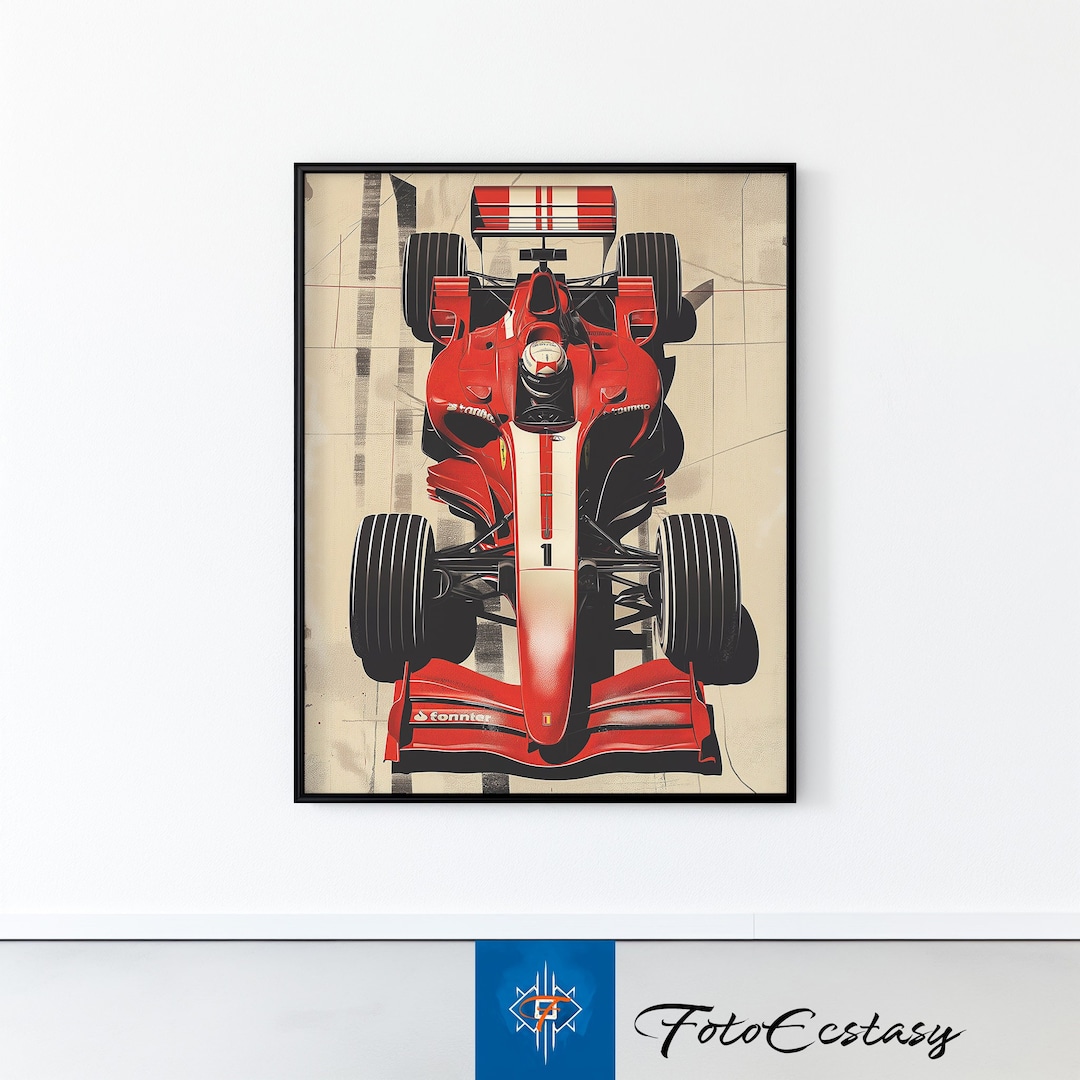 Formula 1 Race Car Version 2 Gifts for Car Lovers Car Photography ...