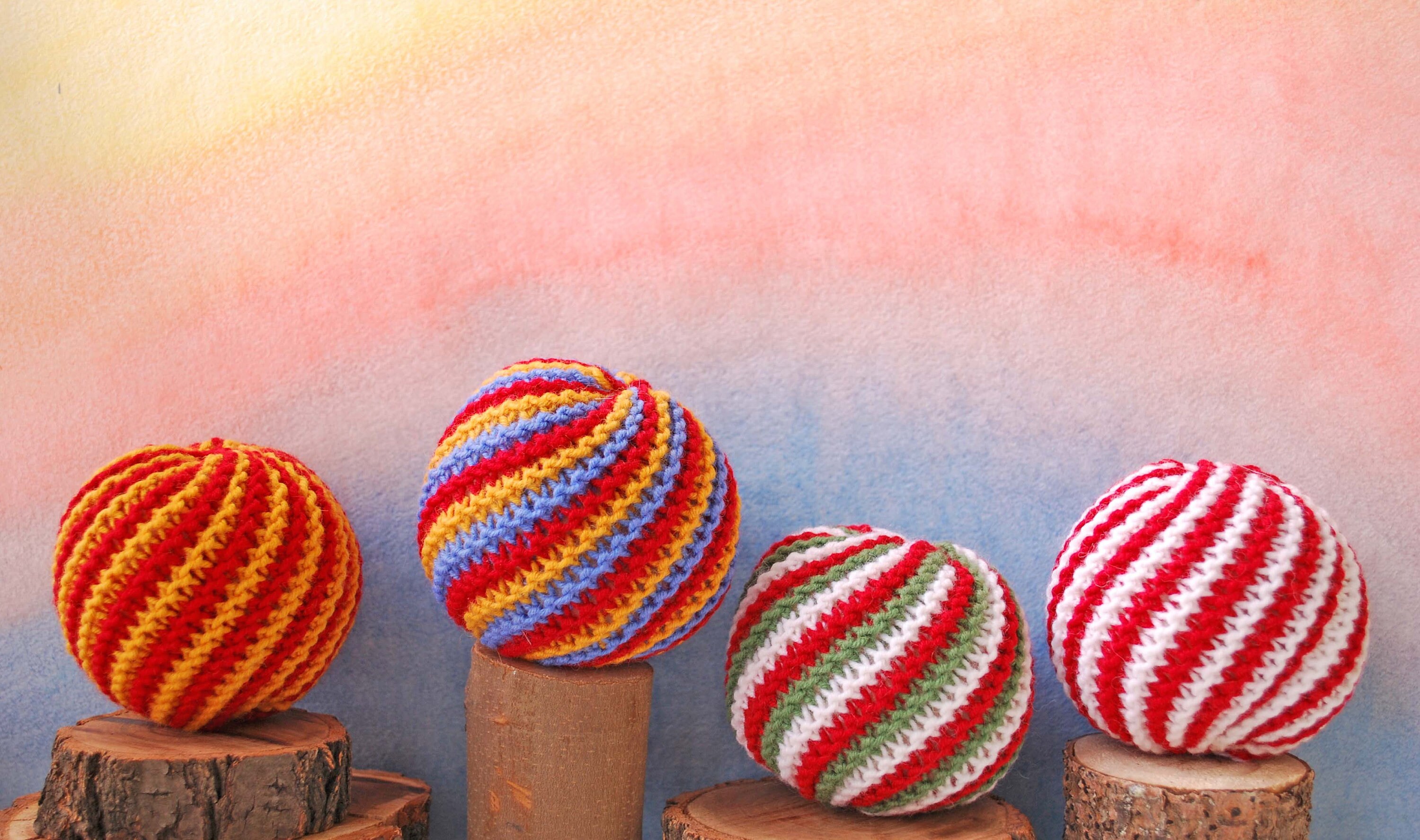 Waldorf Inspired Colorful Balls Wool Rainbow Balls Organic - Etsy