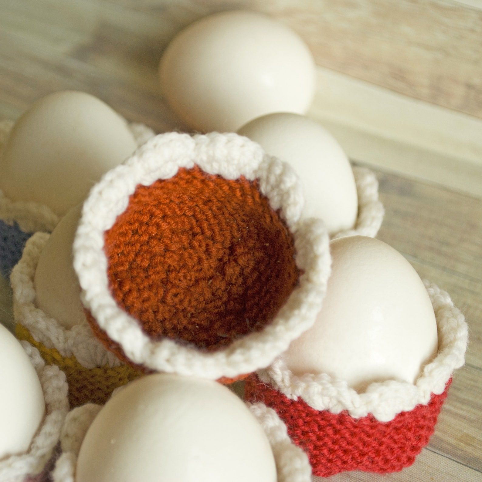 Wool Knit Easter Eggs Warmer Easter Egg Cozy Cover Easter - Etsy