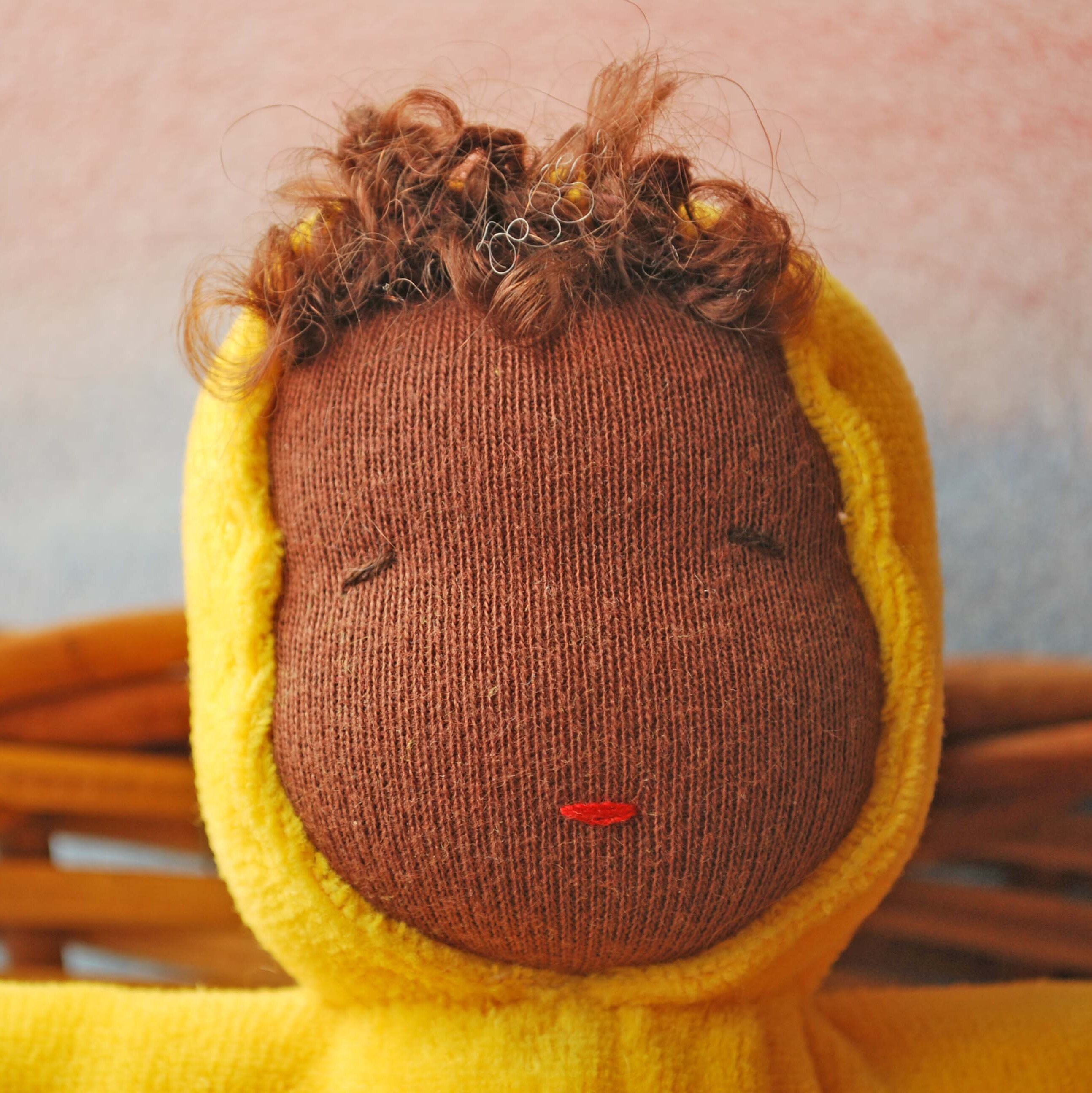 Brown Skin Waldorf Doll Baby First Doll African American Doll - Etsy