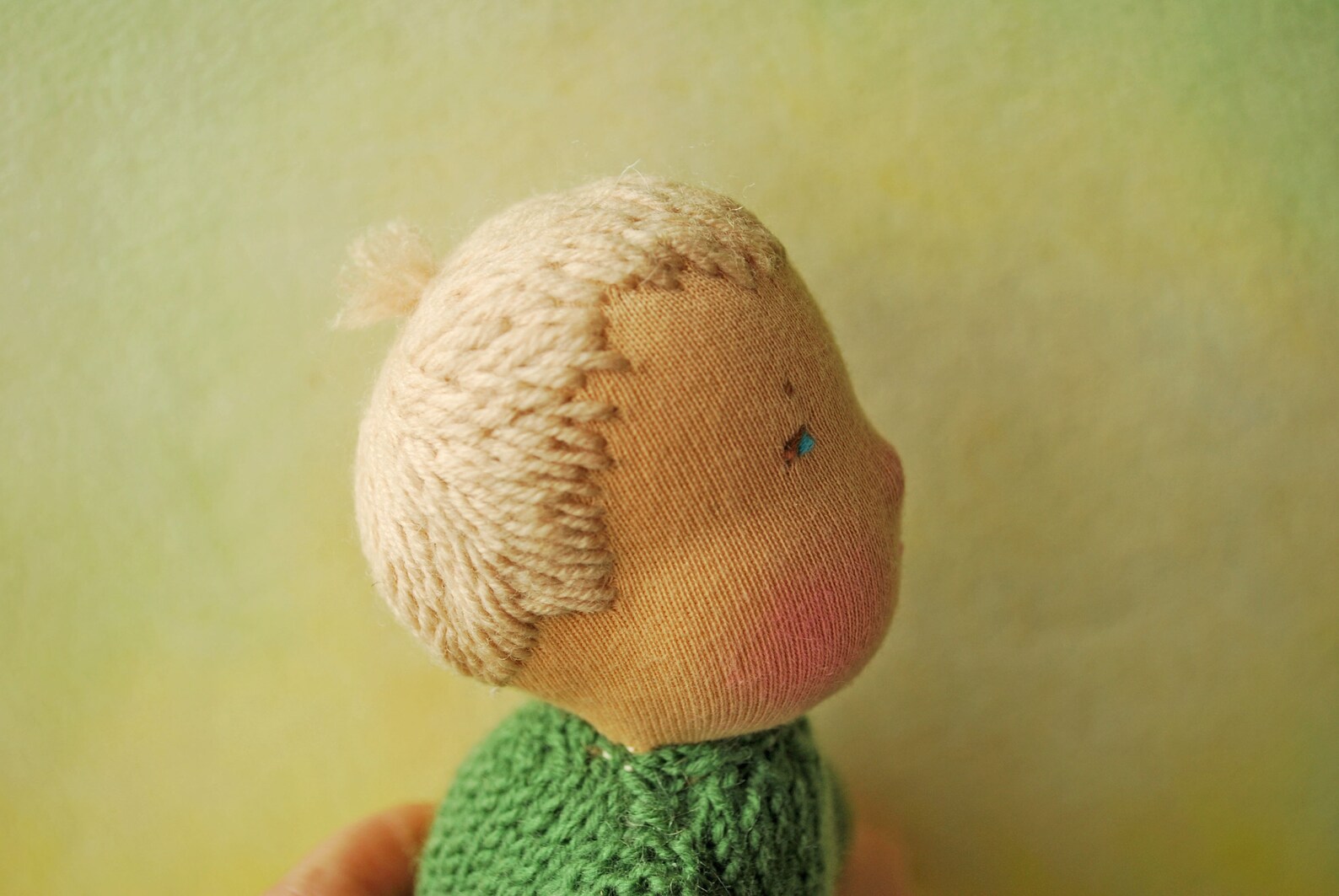 Waldorf Doll Knitted Waldorf Doll Waldorf Baby Doll Cuddle - Etsy