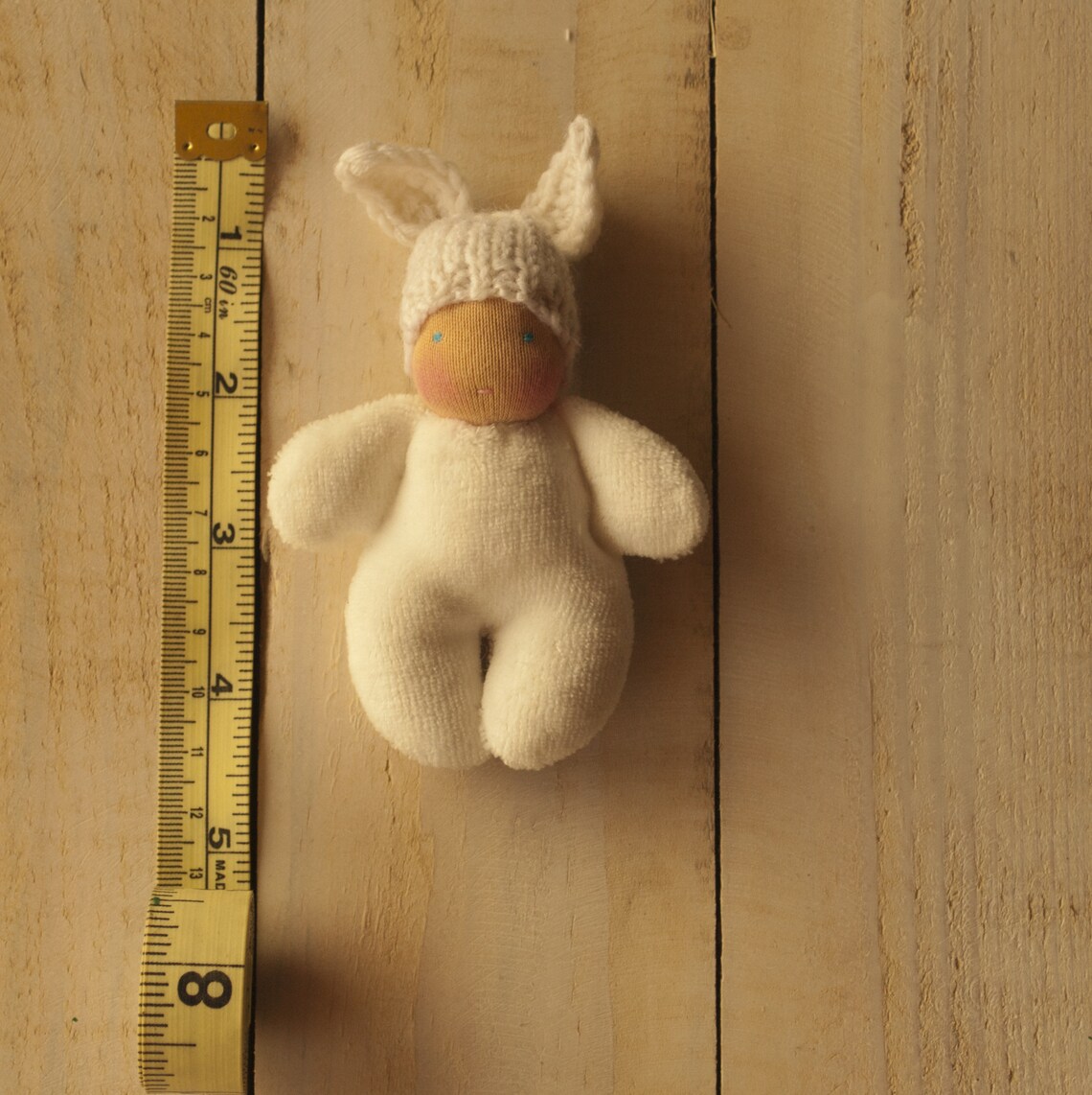 Waldorf Little Bunny Doll Pocket Baby Doll Waldorf Easter Doll - Etsy