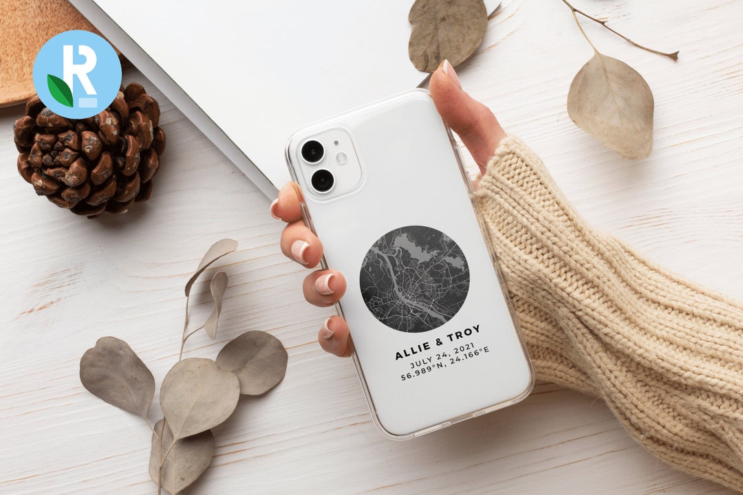 Personalized World Map Phone Case Custom Country Cover for iPhone 14pro ...