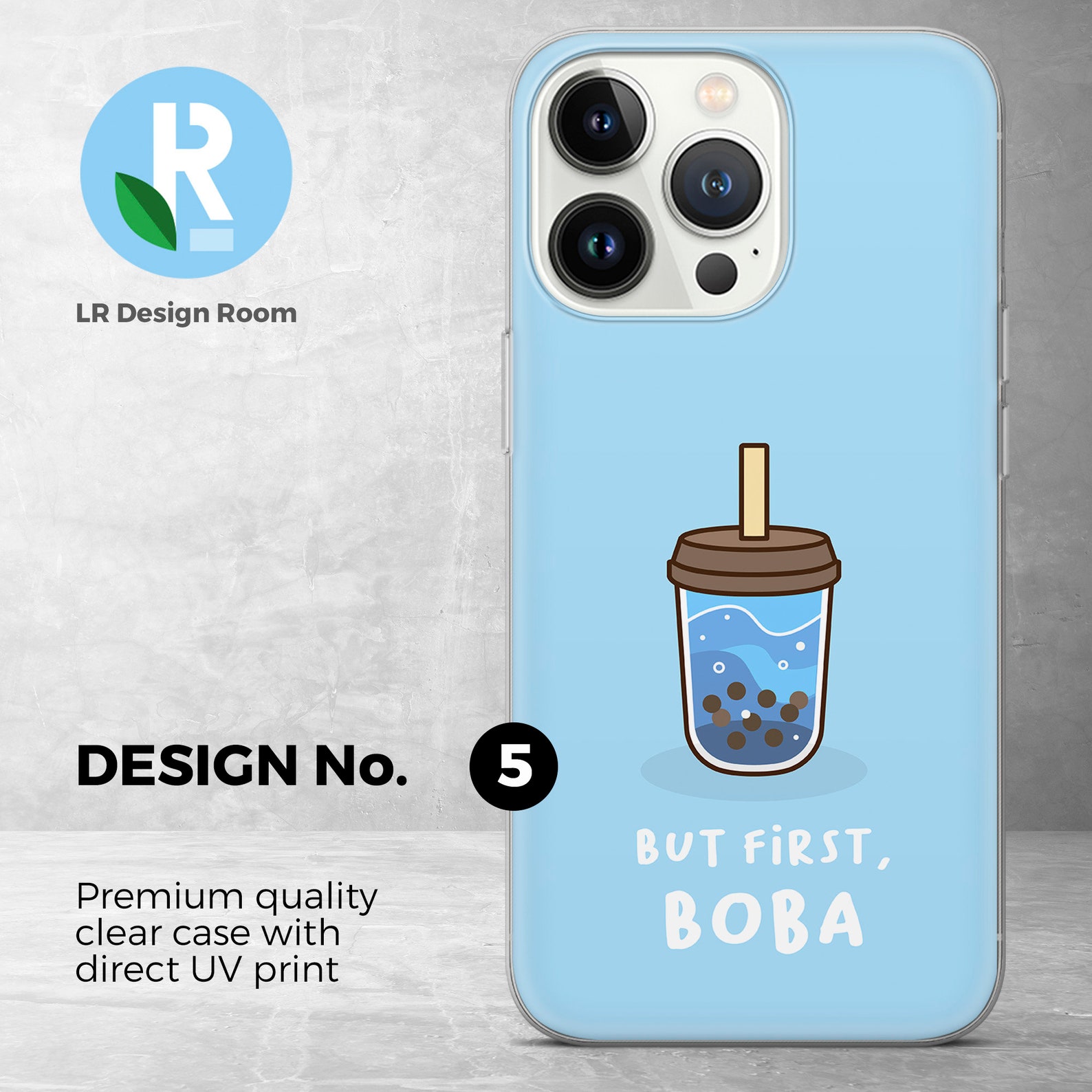 Boba Phone Case Bubble Tea Cover for Iphone 14 Pro 13 12 - Etsy
