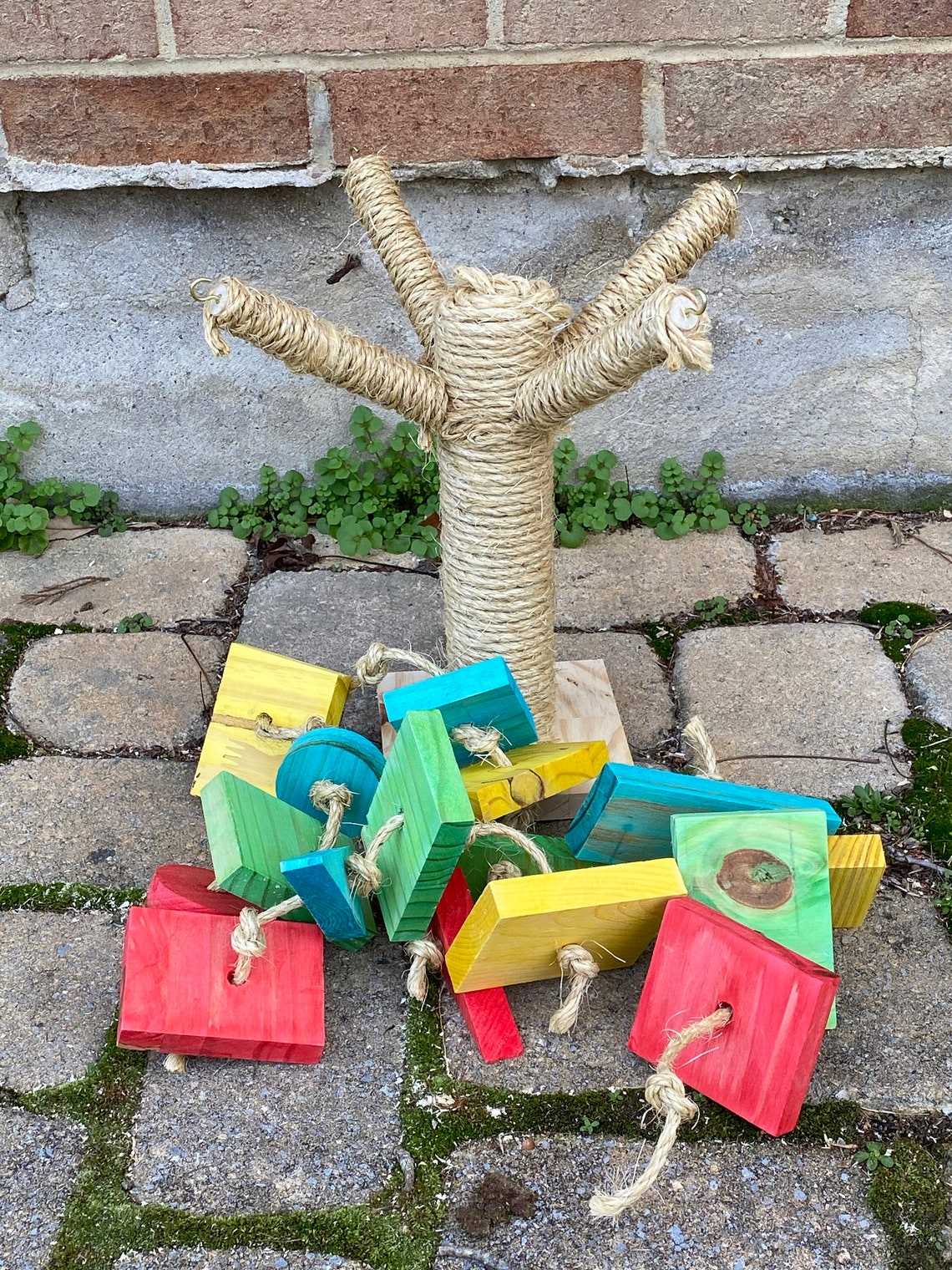 Tree Rabbit Toy | Etsy