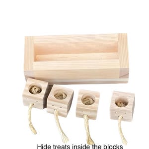 Rabbit Puzzle Treat Toy - Etsy