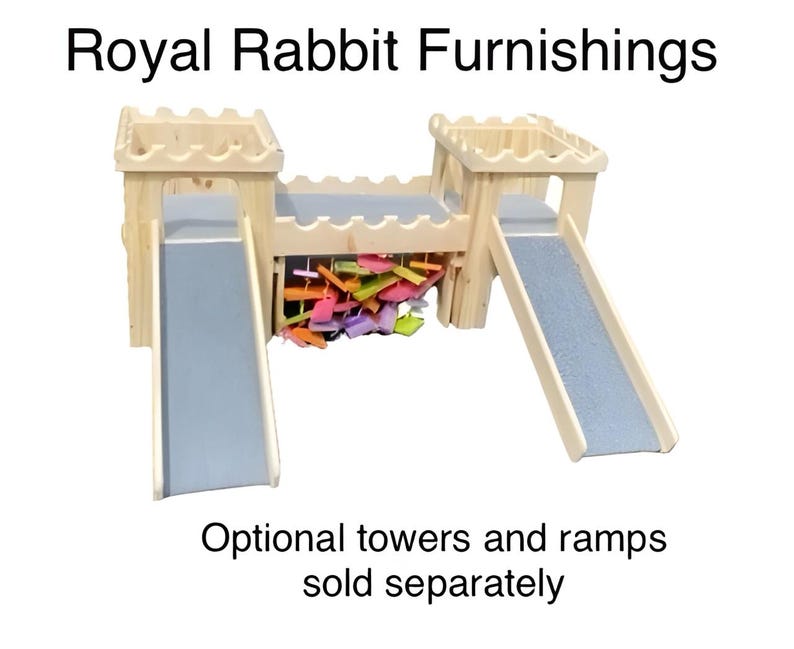 Rabbit Activity Zone (neon)(ramp Sold Separately) - Etsy