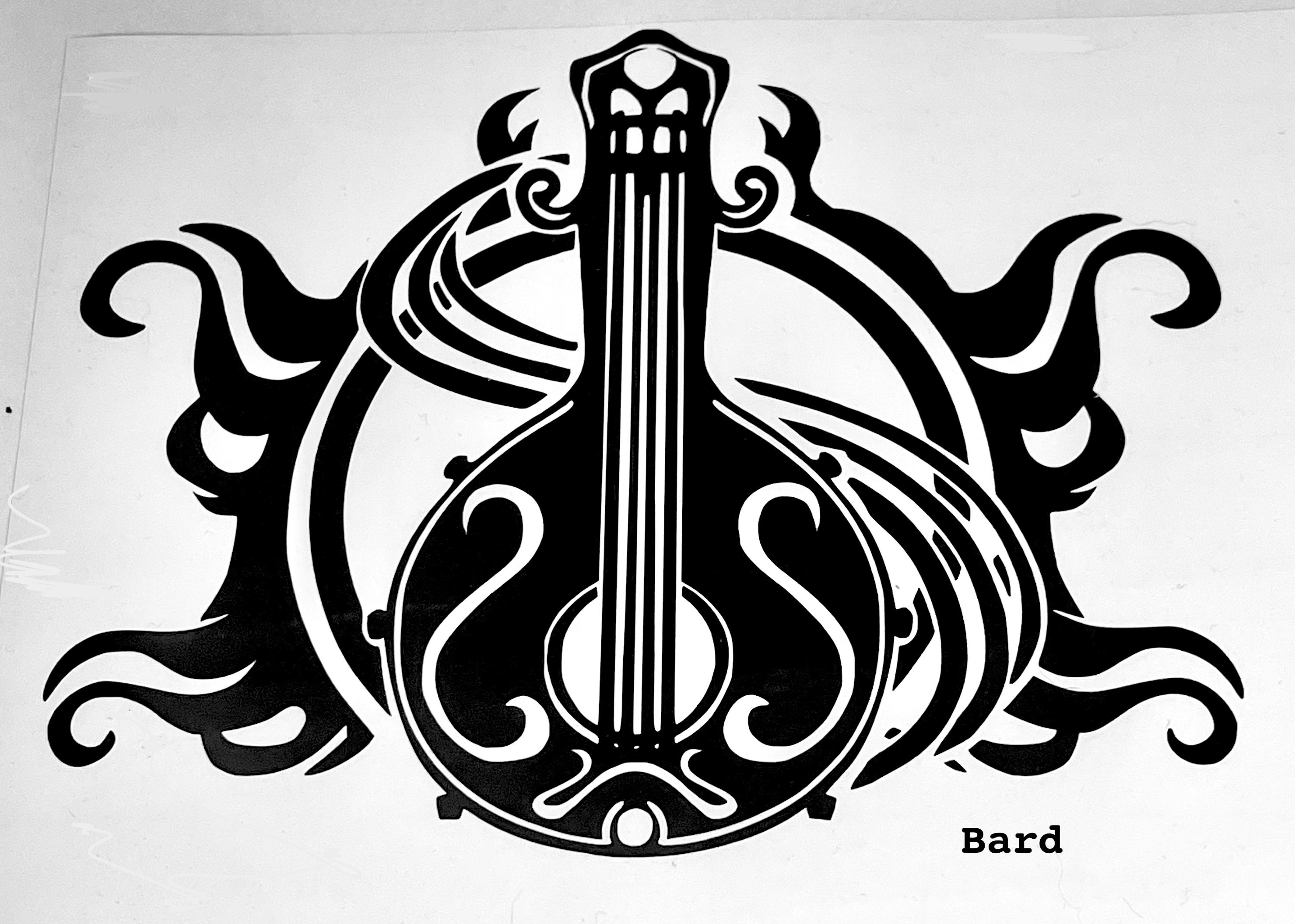 Baldur's Gate 3 Bard Decal - Etsy