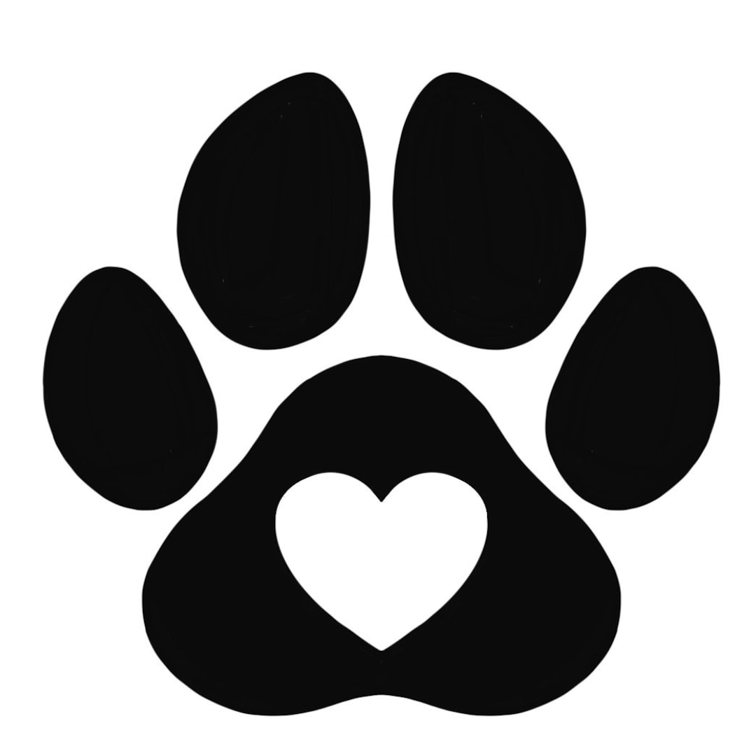 Dog Paw Print - Etsy
