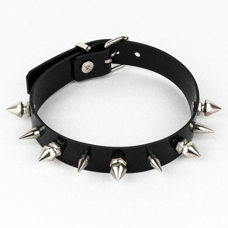 Spiked Choker - Etsy