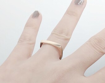 Simple Wedding Ring - Etsy