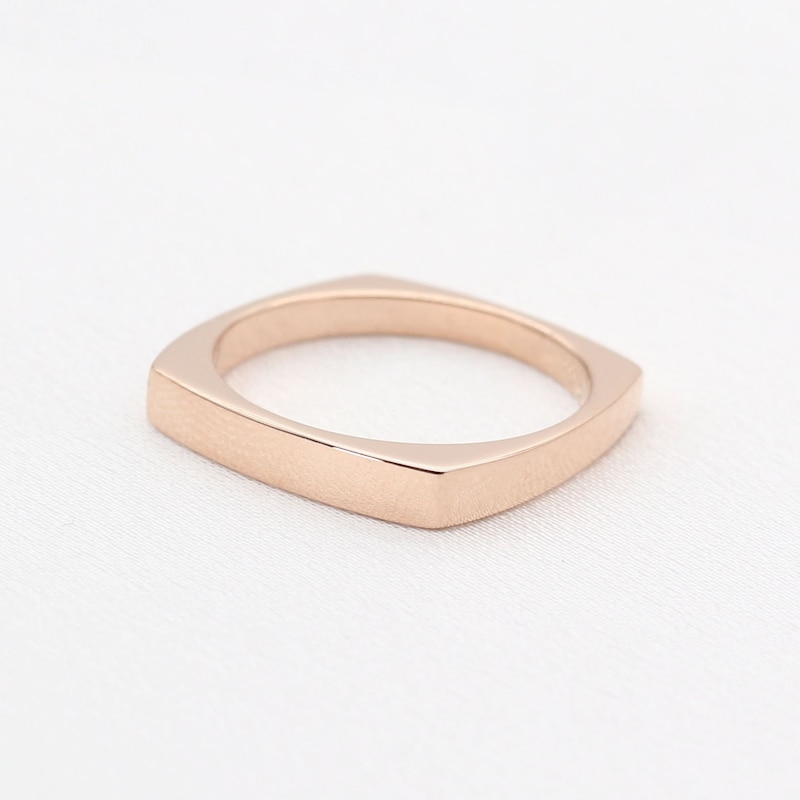 Square Band Ring - Etsy