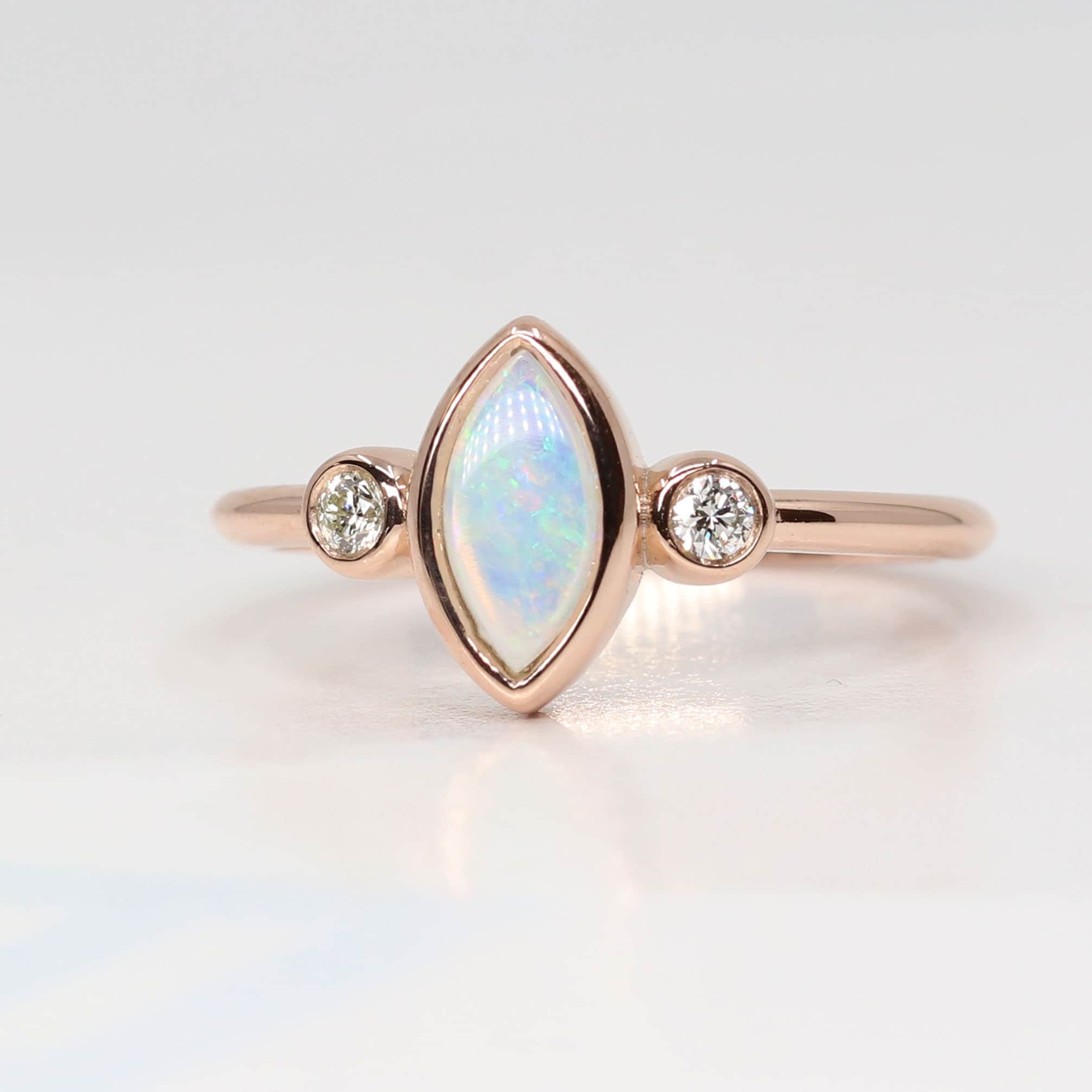 Simple Opal Ring