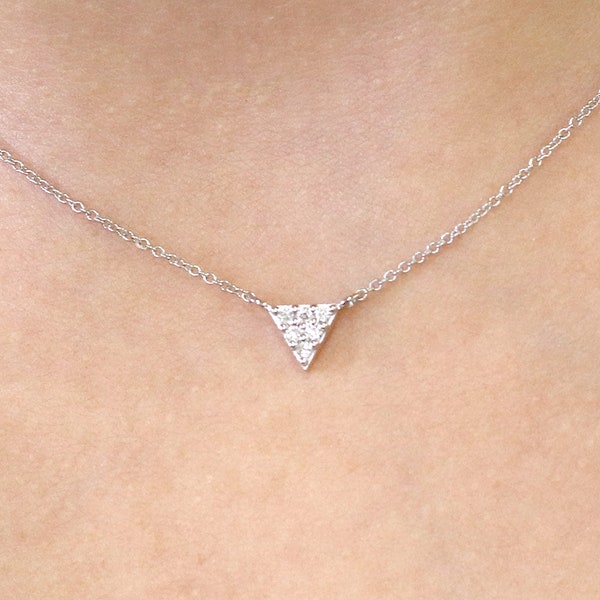 Triangles Necklace - Etsy