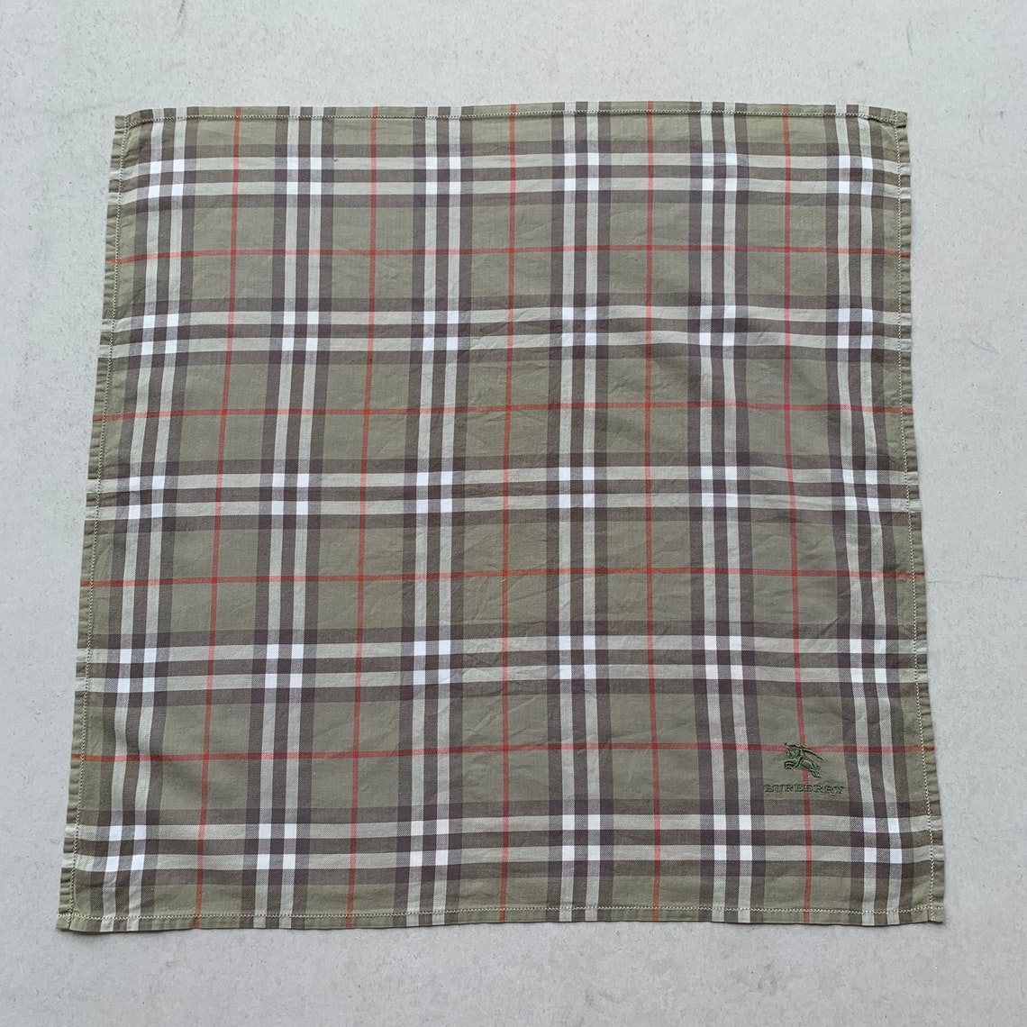 BURBERRY Handkerchief / Handky / Bandana / Neckerchief.. - Etsy
