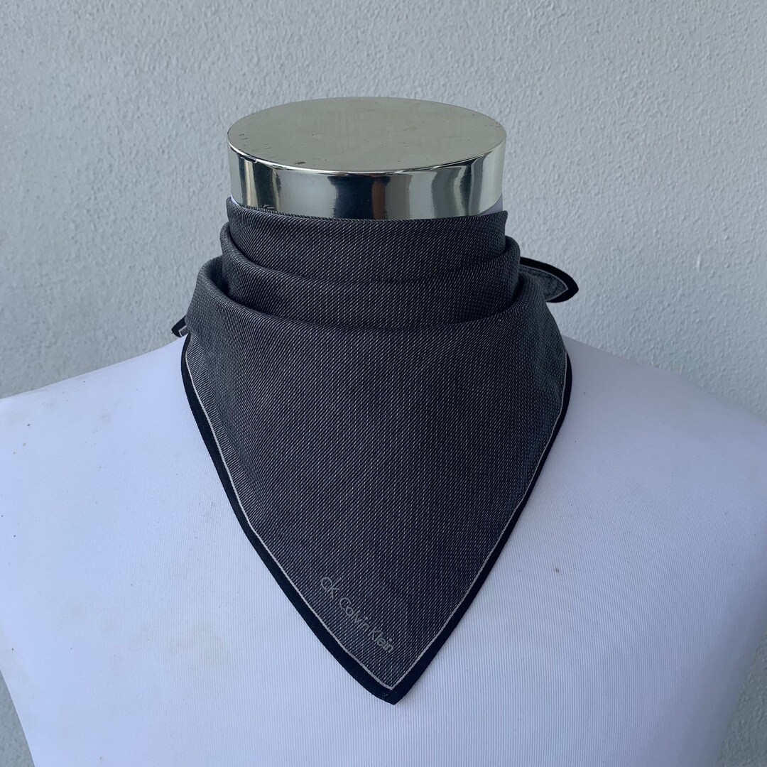 CALVIN KLEIN Handkerchief Bandana Handky Small Logo.. CK.. - Etsy