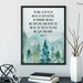 Bible Verse Prints Isaiah 55 12 Christian Wall Art You Will - Etsy