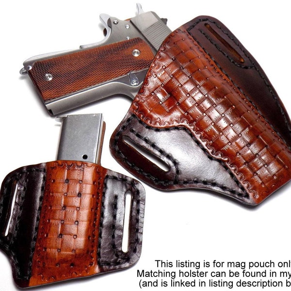 Leather Magazine Pouch 1911 - Etsy