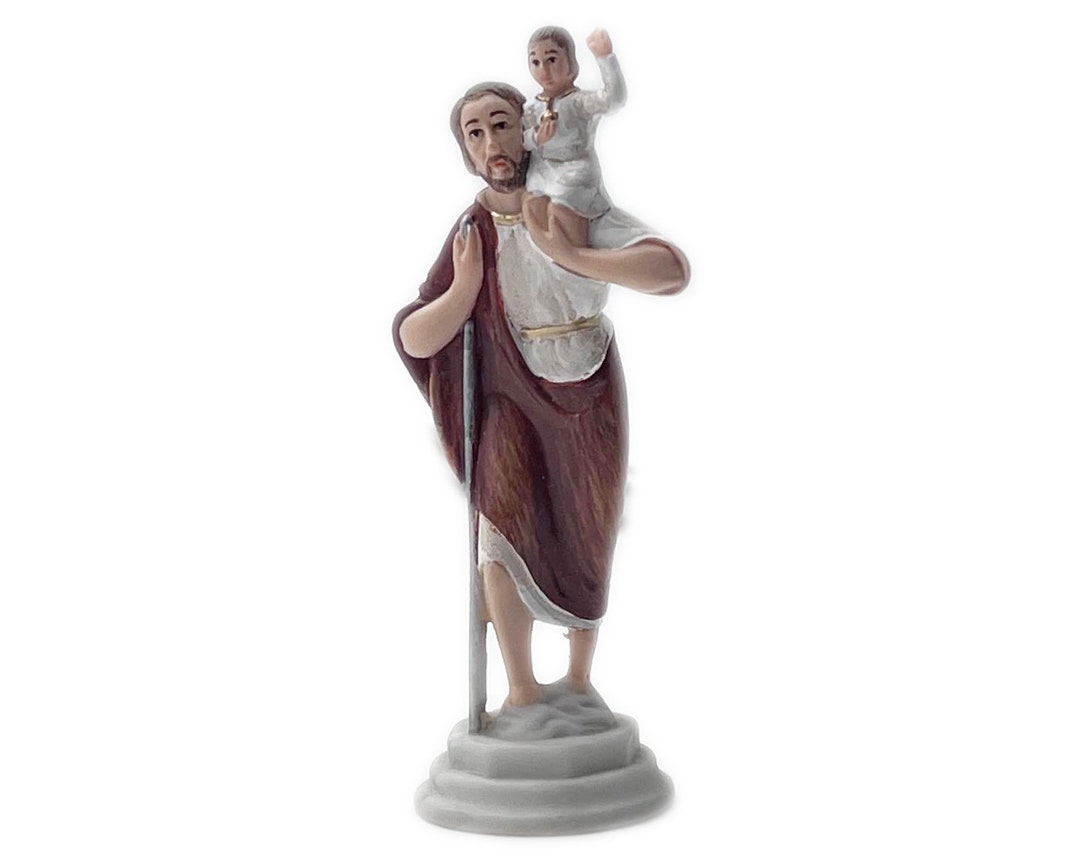 4 Saint Christopher Patron of Safe Travel Travelers - Etsy