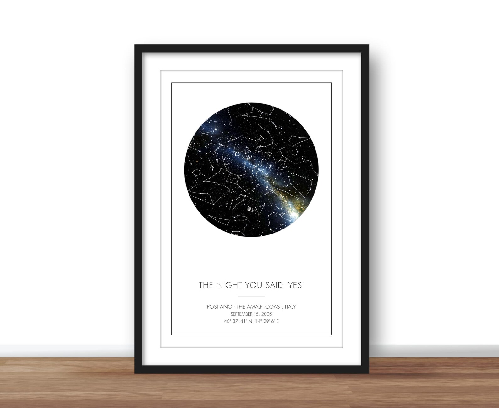 Custom Star Map Print Personalised Star Map Gift Gift for - Etsy