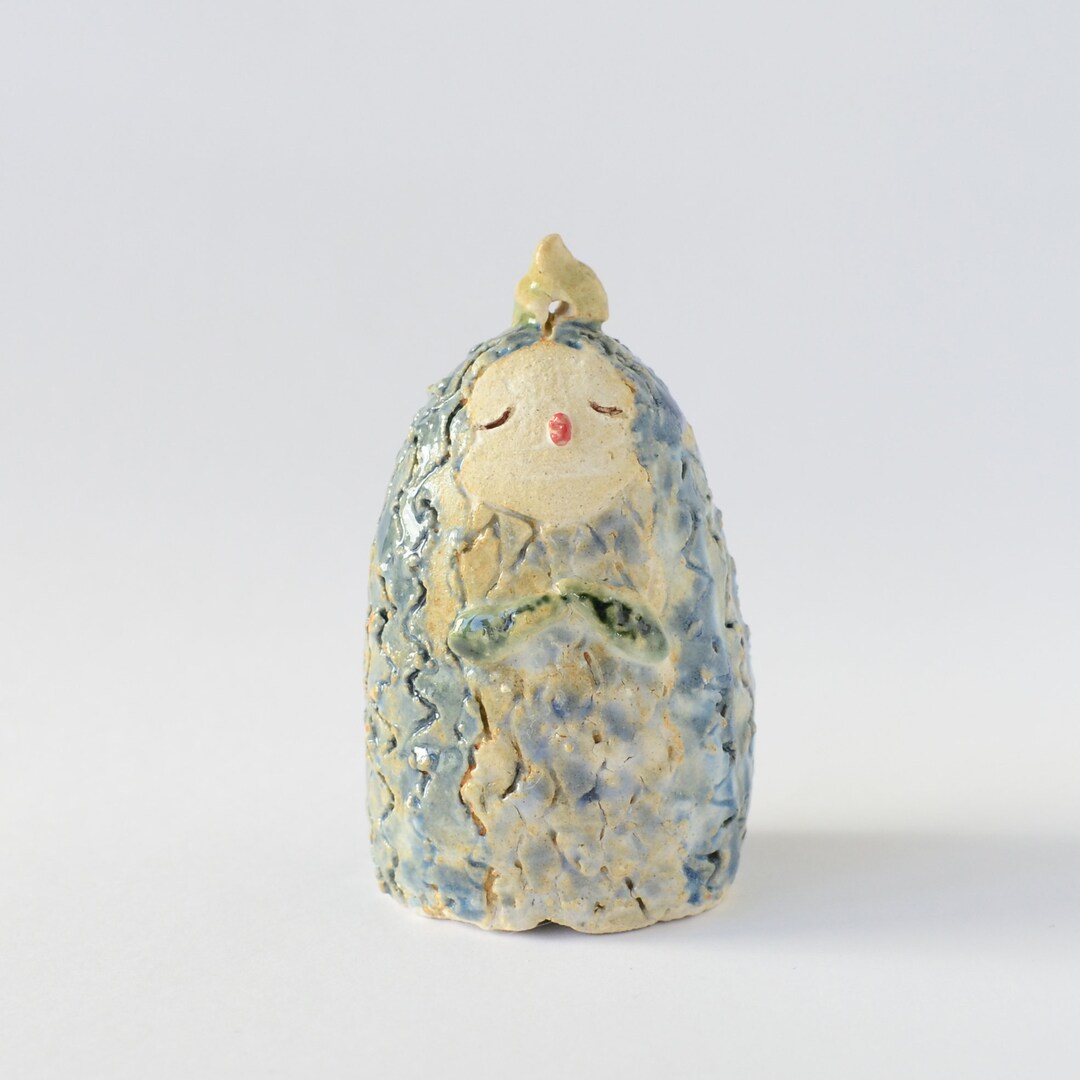 Pottery Amabie No.11 Home Decoration Lucky Charm Bell - Etsy