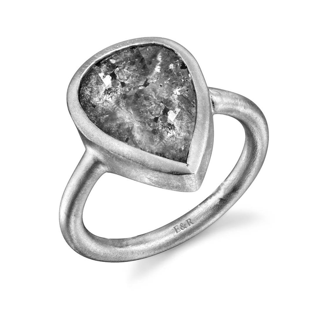 The Perfect Ring / Sexy Ring / Rocker Ring / Portraiture Diamond Set in ...