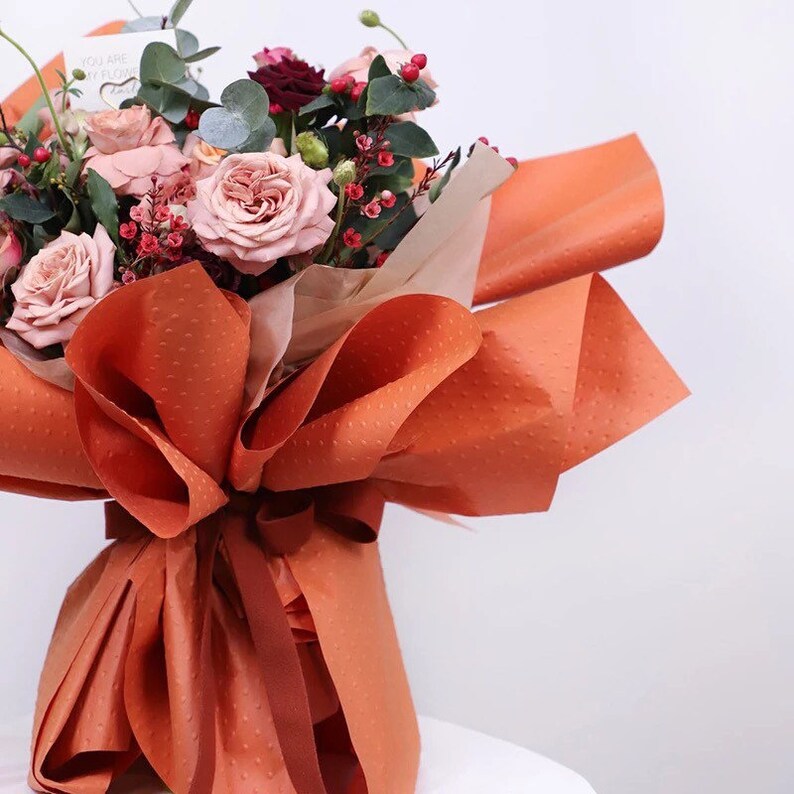 3D Flower Wrapping Papers 10 Sheets - Etsy