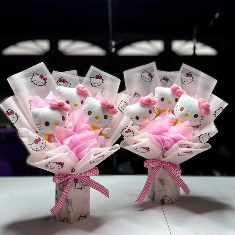 Hallo Kitty Bouquet - Etsy