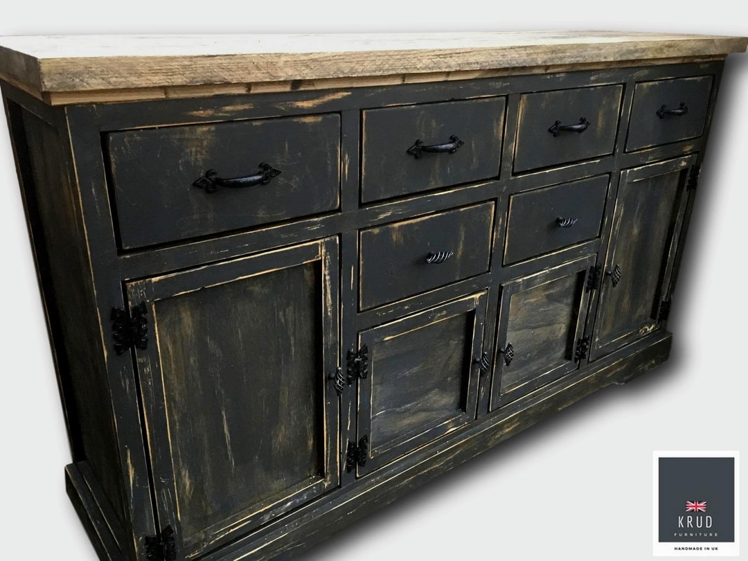 Rustic Sideboard | Distressed | Reclaimed | Style | Country Furniture ...