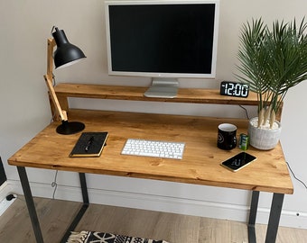 Solid Wood Desk | Etsy UK