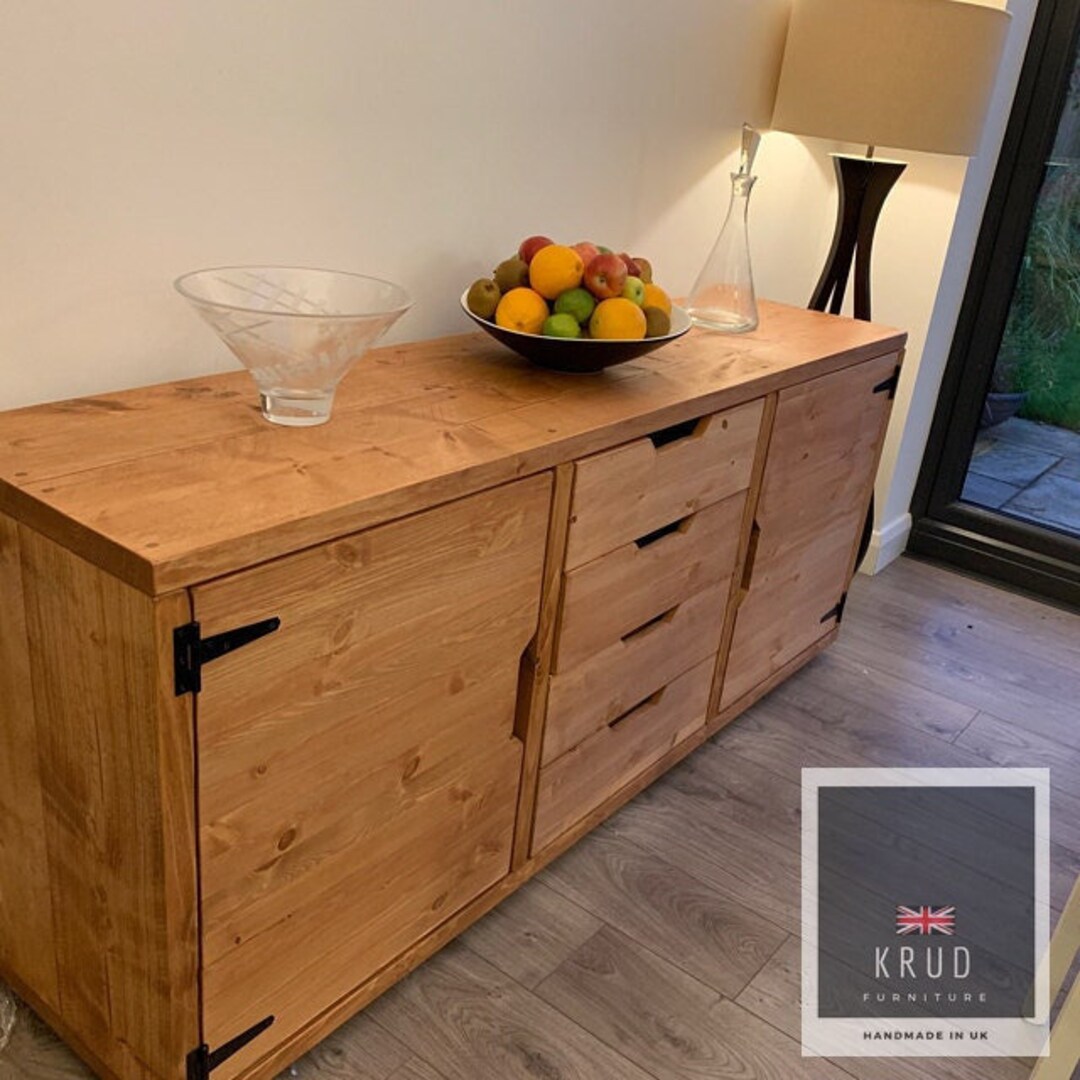 Scaffold Furniture | Sideboard Retro | Vintage Sideboard | Rustic ...