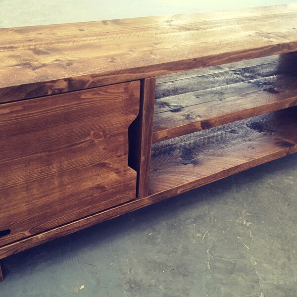 Rustic Tv Stand - Etsy UK