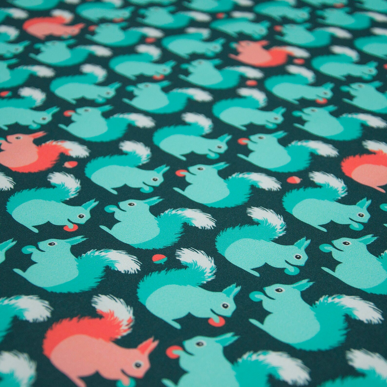 Squirrels Fabric - Etsy