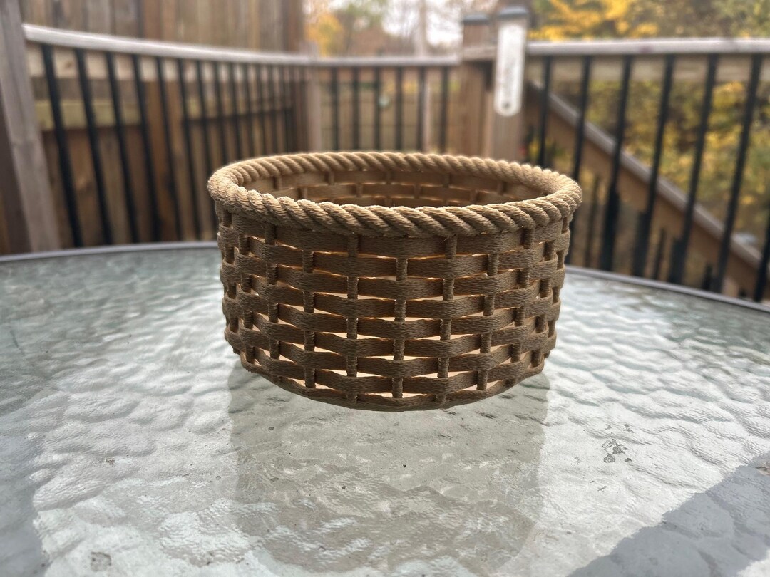 Wicker Mesh Basket 3D Printed - Etsy