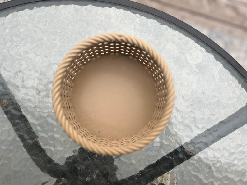 Wicker Mesh Basket 3D Printed - Etsy