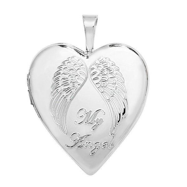 Angel Locket - Etsy