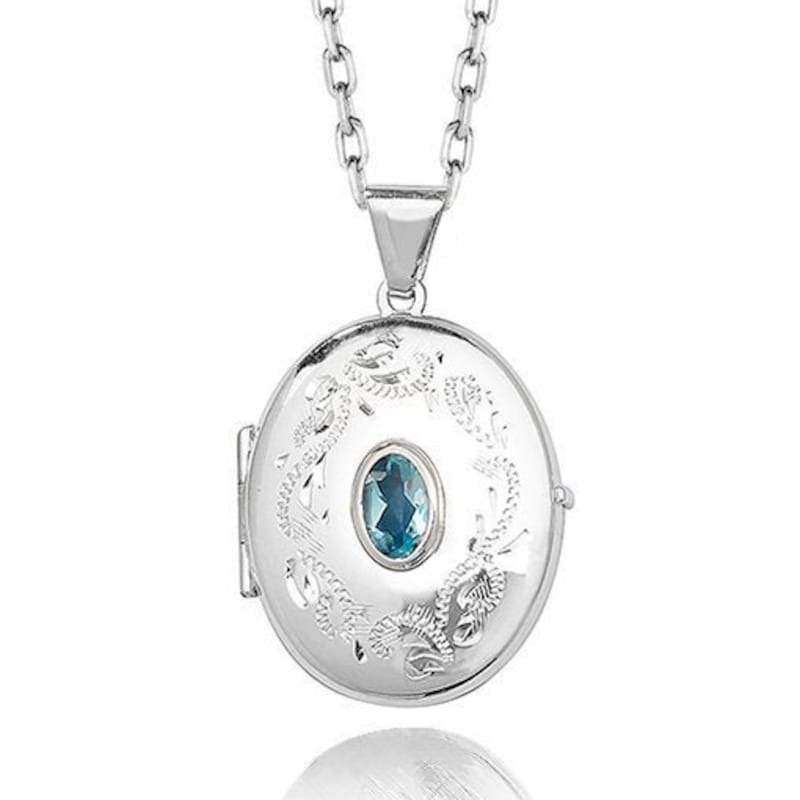 Birthstone Locket - Etsy