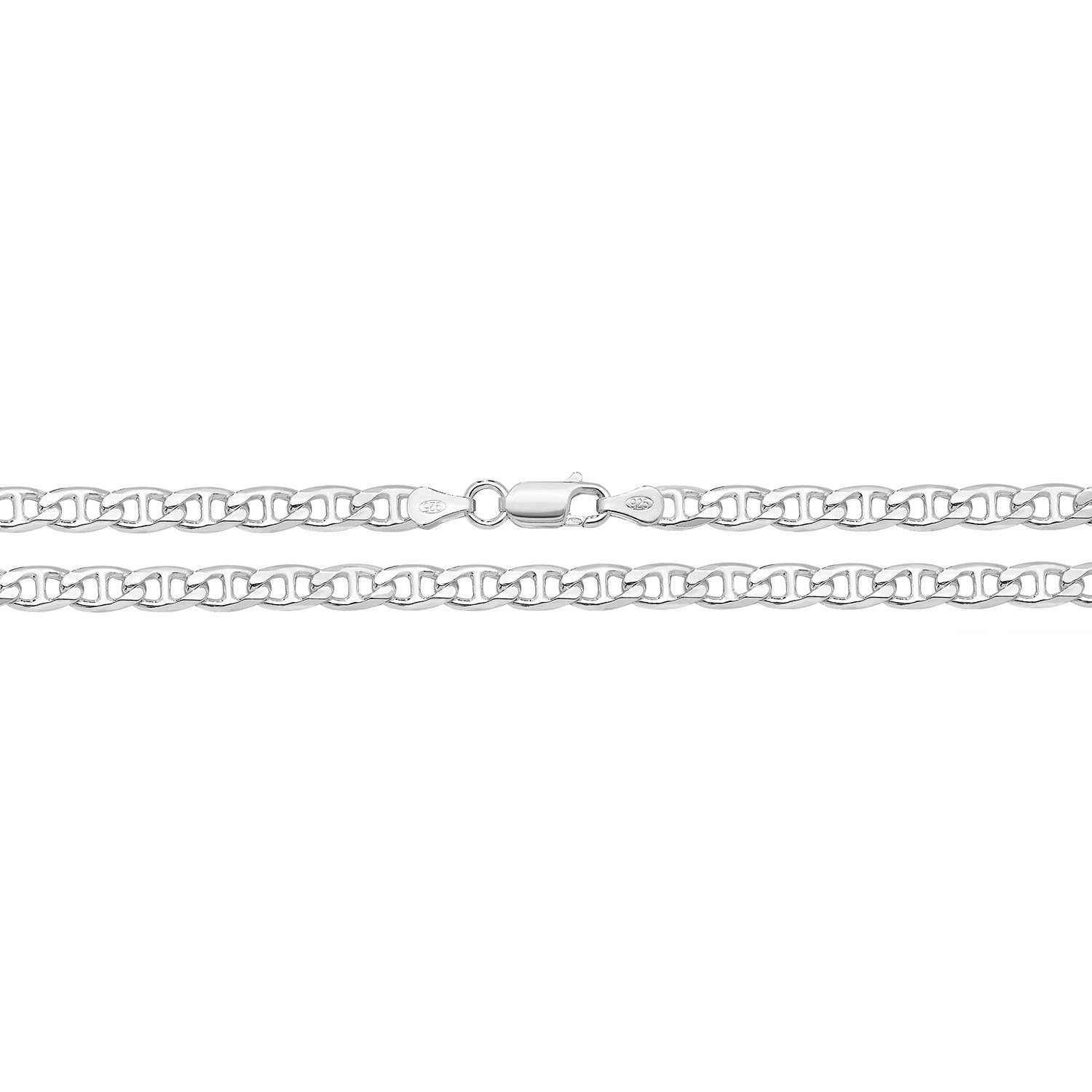 Anchor Link Chain Necklace 925 Sterling Silver 5mm Wide anchor-link-chain-necklace-925-sterling-silver-5mm-wide