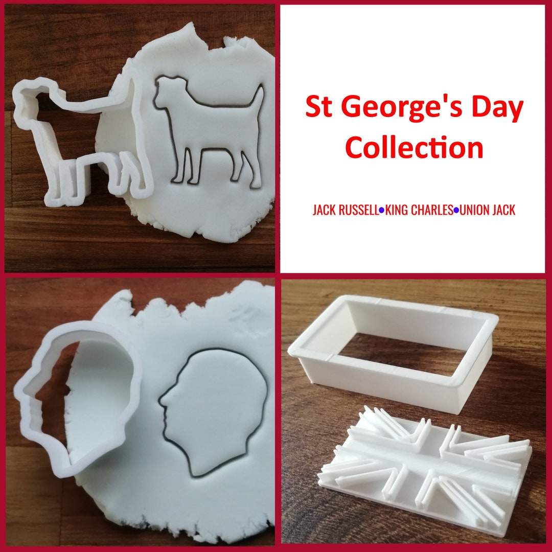 England/st George's Day Cookie Cutter Set Biscuit Pastry Fondant Cutter ...