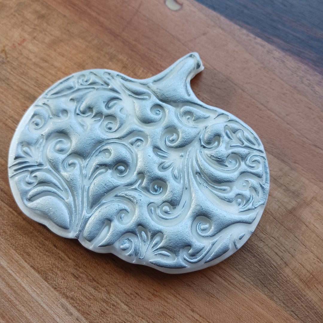 Pumpkin Swirl Stamp & Cookie Cutter Embossing Stamps, Cookies, Dough ...
