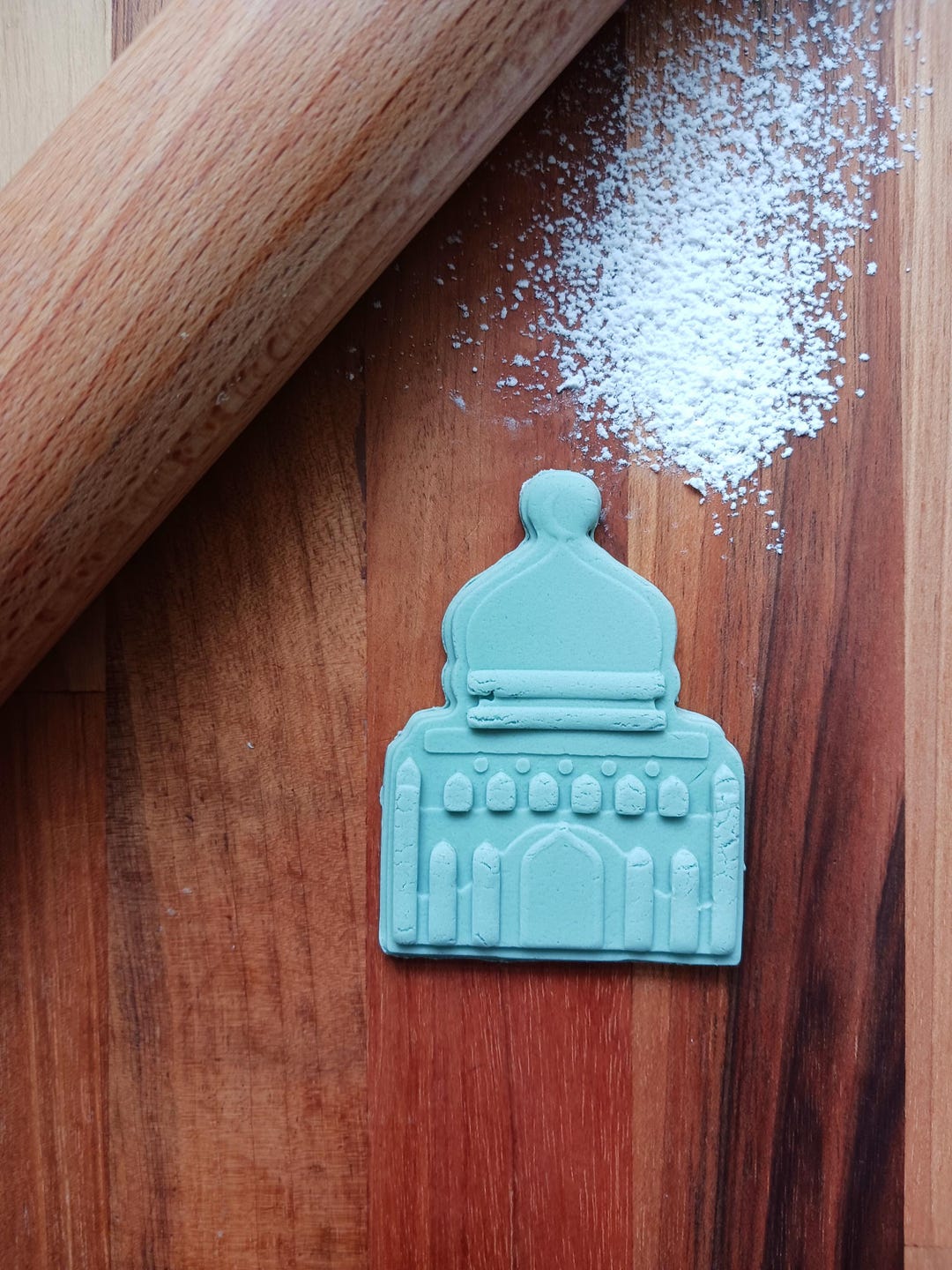 Mosque Temple Cookie Cutter Deboss Pop up Stamp Biscuit Pastry Fondant ...
