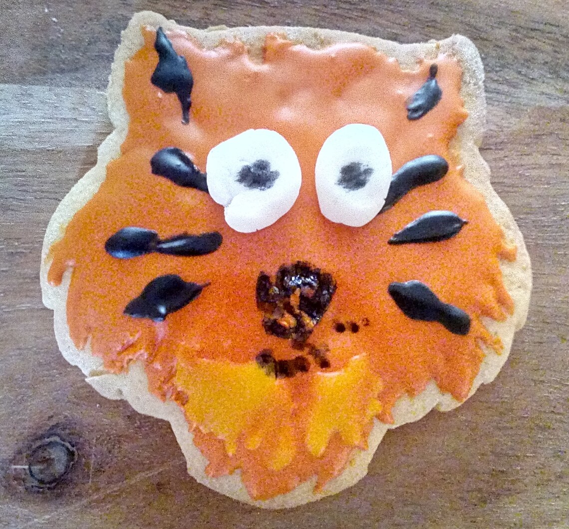 Tiger Head Face Cookie Cutter Biscuit Pastry Fondant Stencil | Etsy