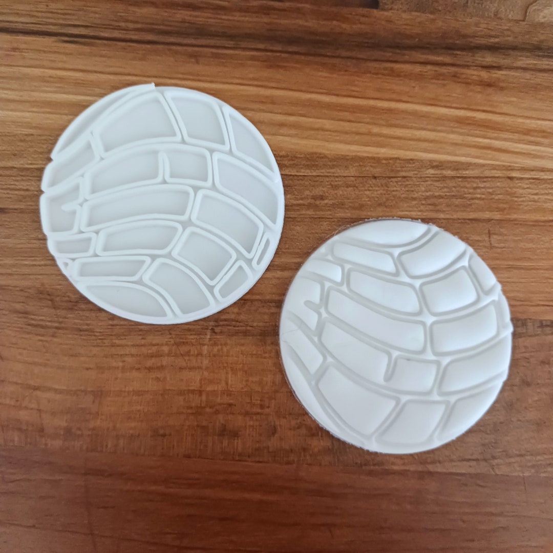 Concha Mexican Sweet Bread Embossing Fondant, Cookie Embosser, Cookie ...