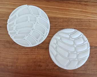 Mexican Sweet Bread Concha Heart 783-D400 Stencil - Etsy